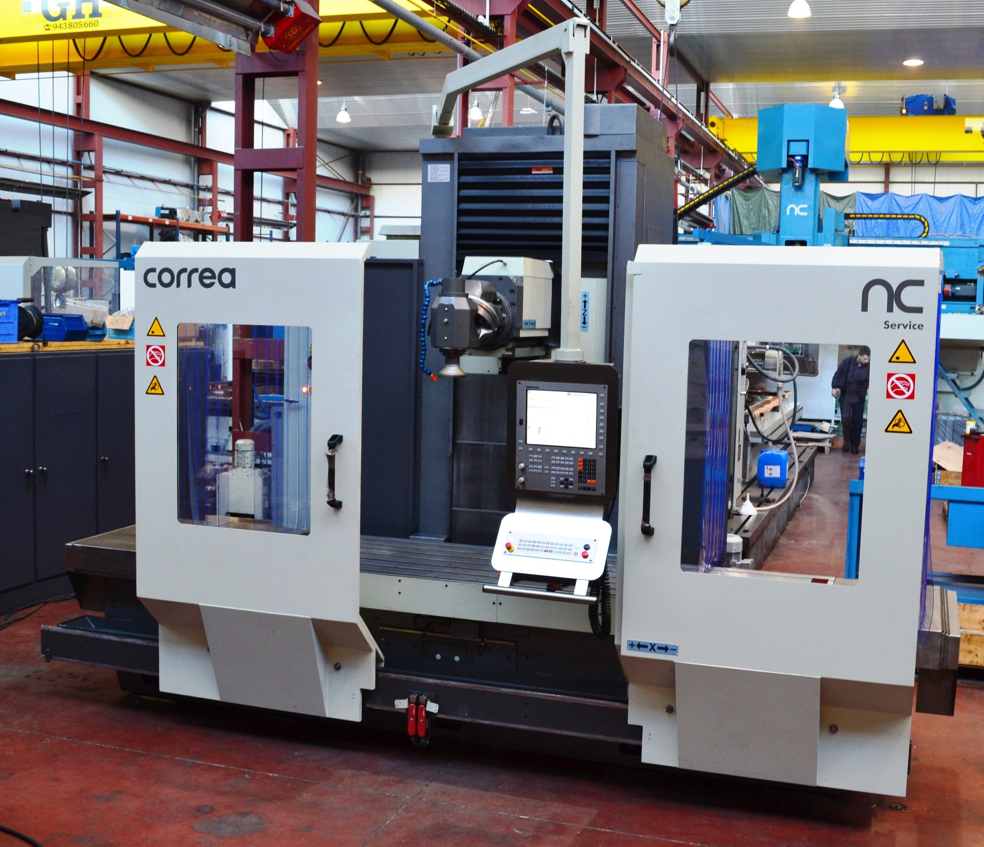 Bed type milling machine Correa A25/25 - 1987 - NC Service